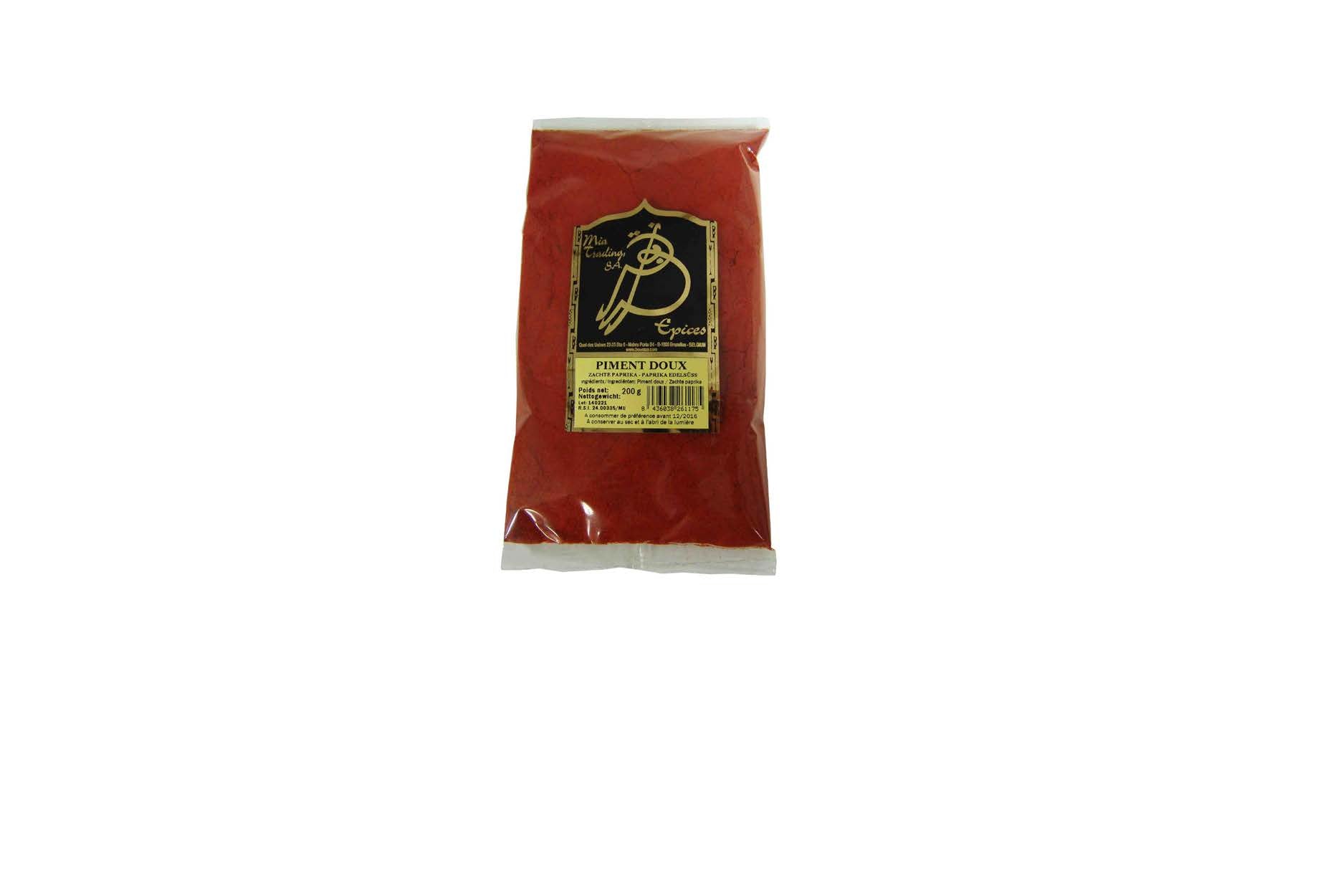 PIMENT DOUX MOULU 200 G – Bouraza Shop